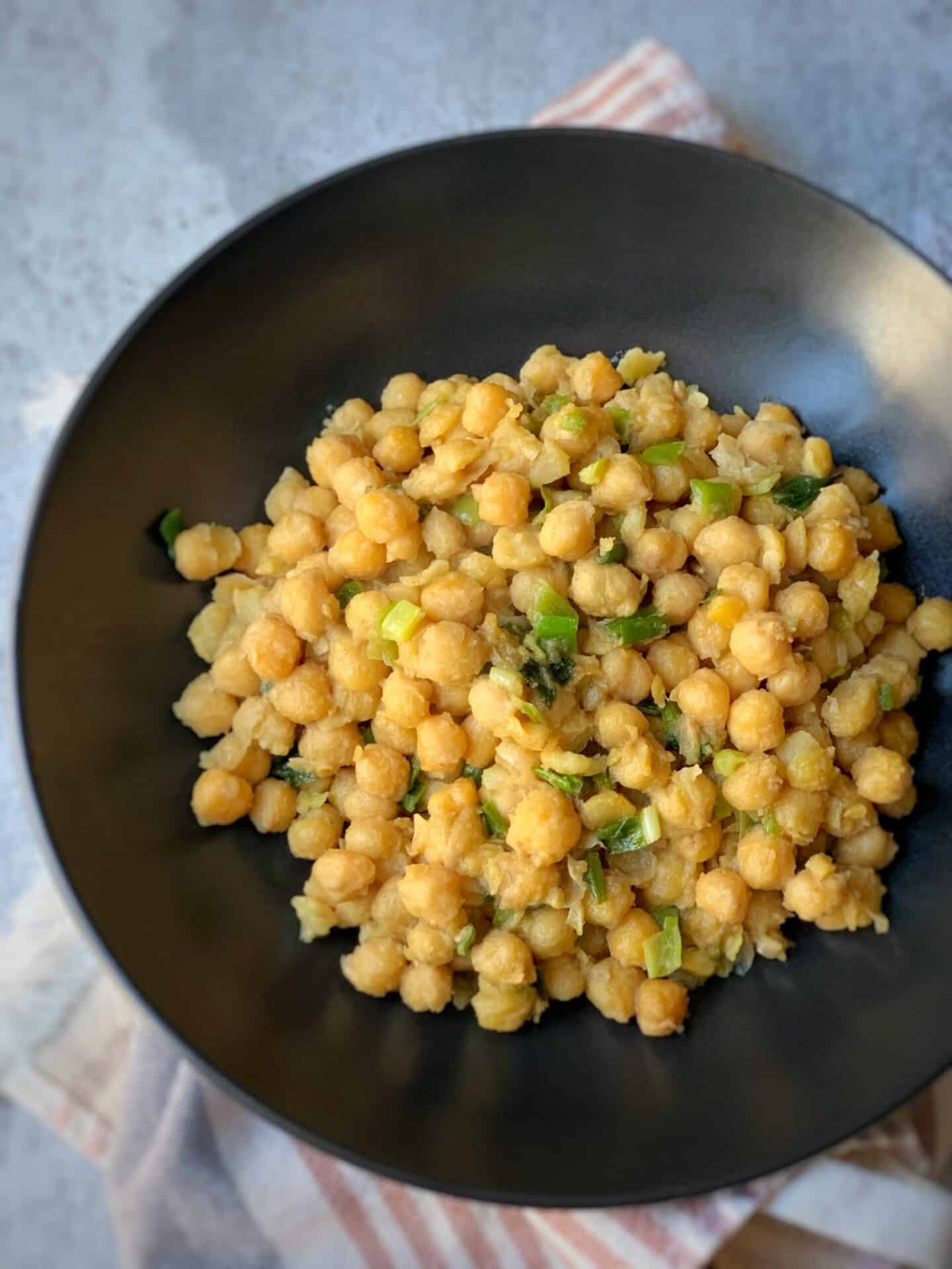 Boil and Fry Channa (With Instant Pot Instruction) - Metemgee