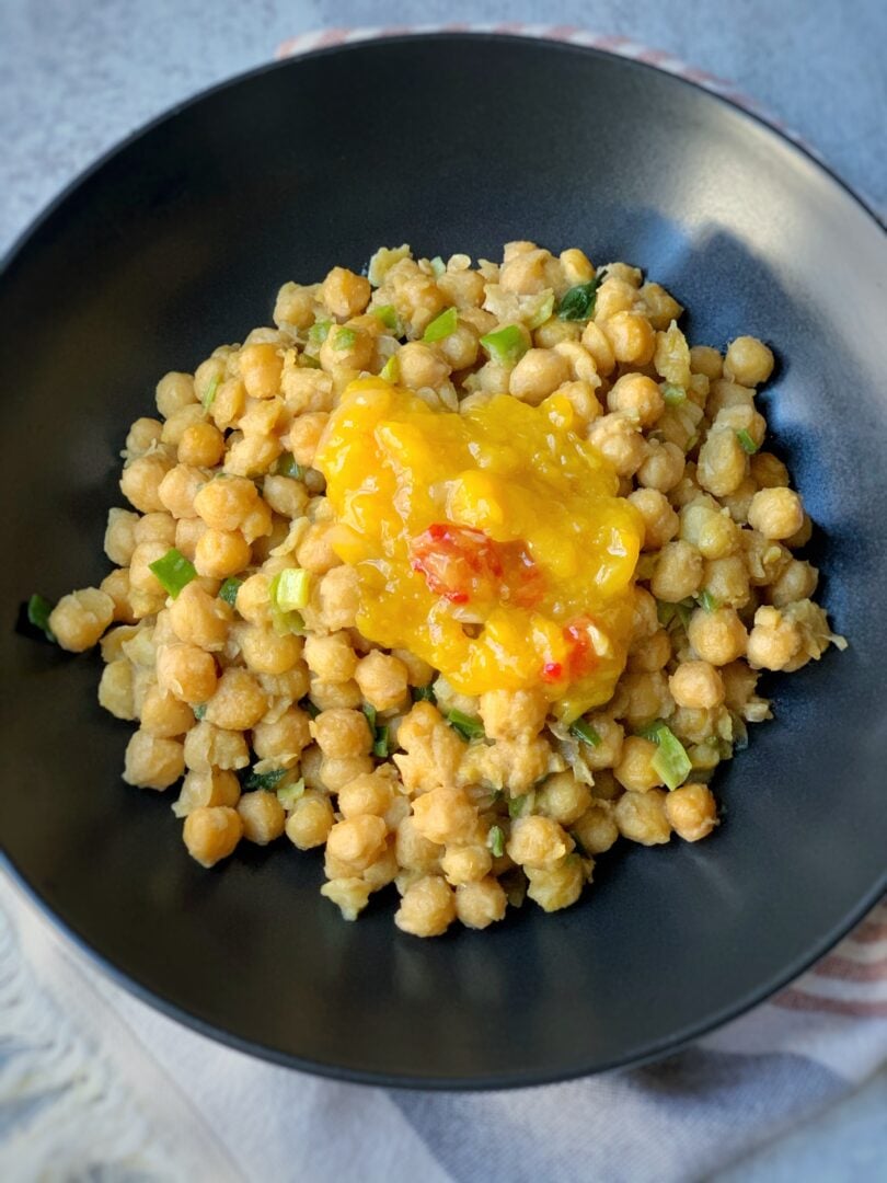 Boil and Fry Channa (With Instant Pot Instruction) - Metemgee