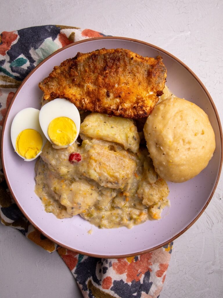 Guyanese Metemgee (metem or mettagee) - Metemgee