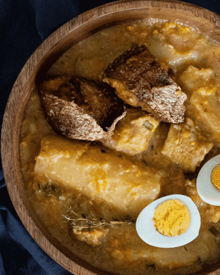 Guyanese Metemgee (metem or mettagee) - Metemgee