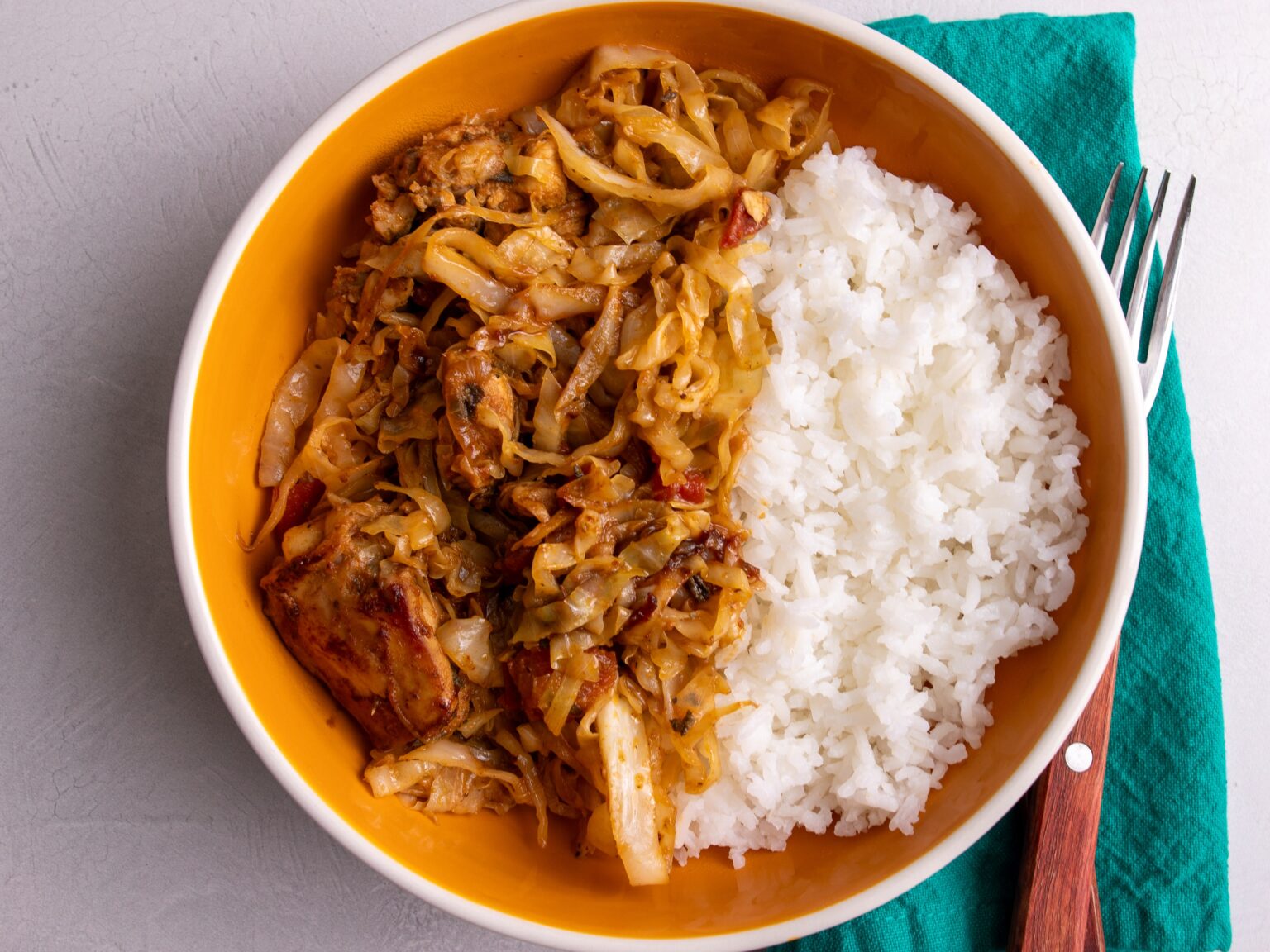 Cabbage and Chicken - Metemgee