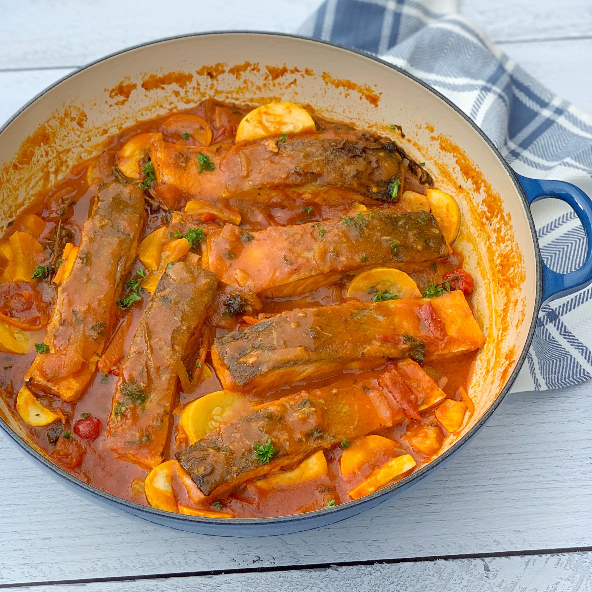 Caribbean Fish Stew {Whole30} - Metemgee