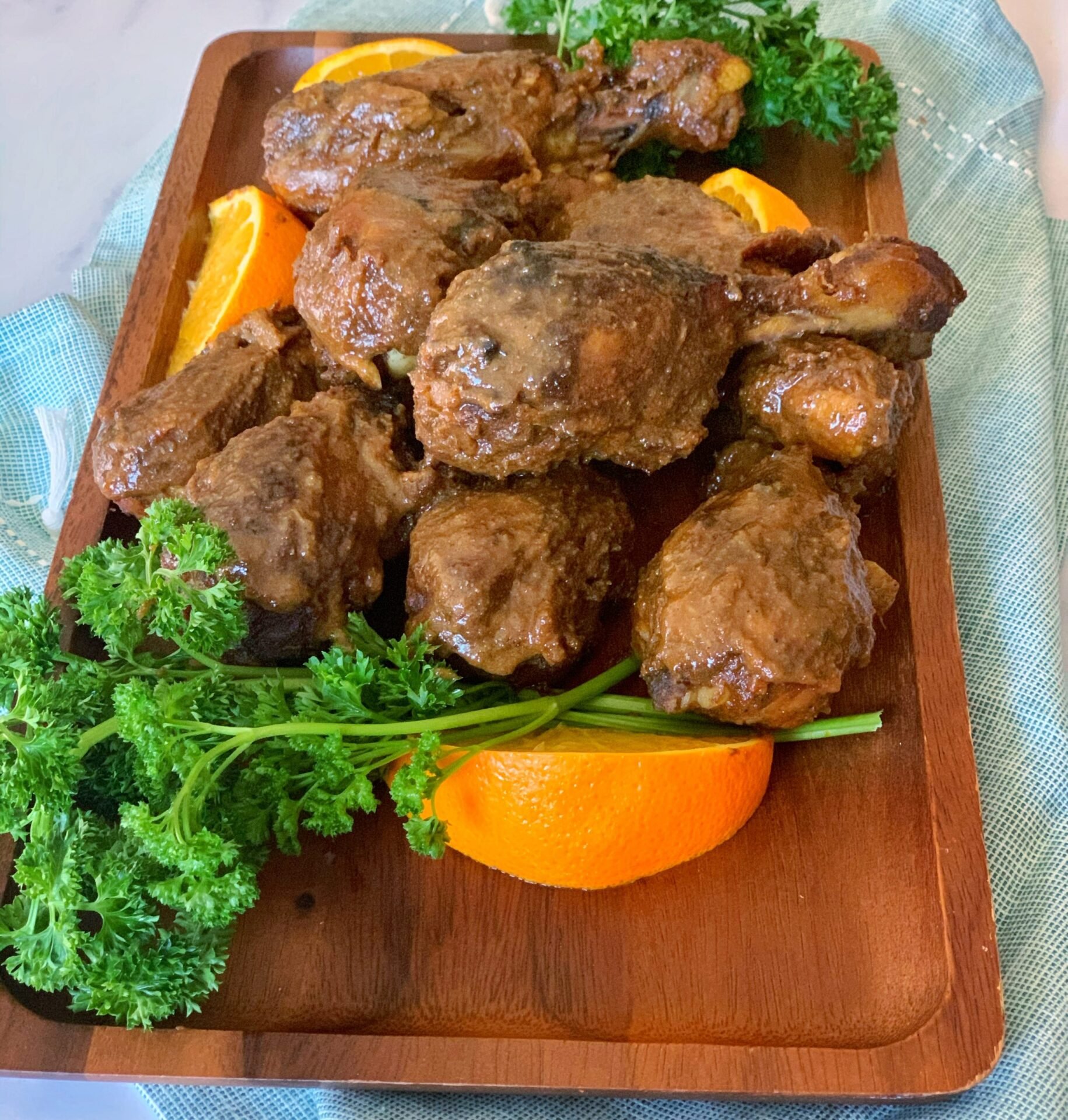 Oven Baked Pineapple Bbq Chicken Whole30 Metemgee