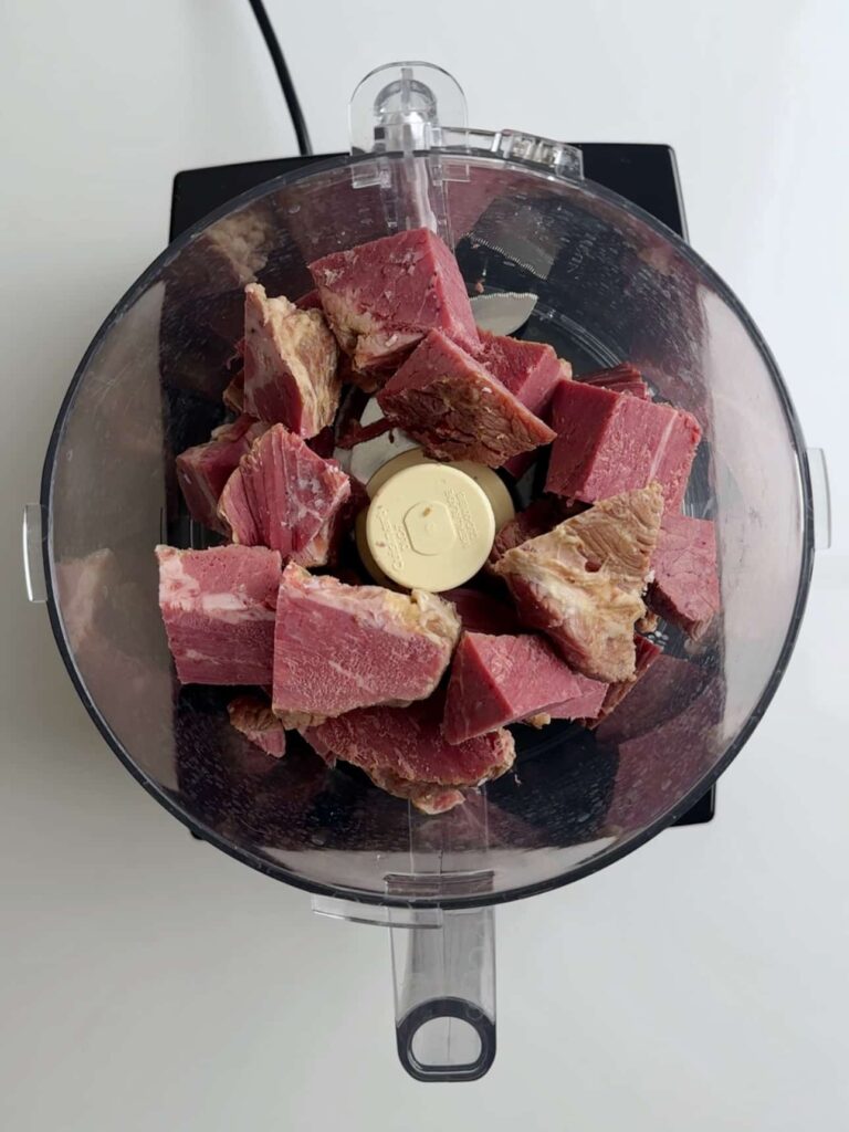 Caribbean Corned Beef with corned brisket - Metemgee