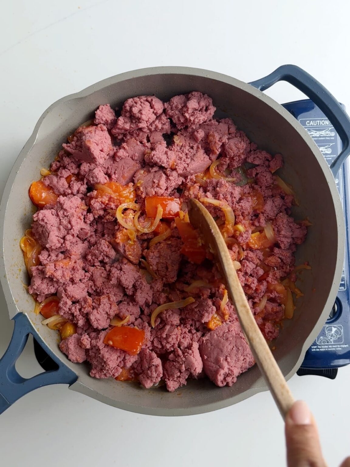 Caribbean Corned Beef with corned brisket - Metemgee