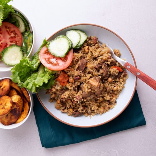 Guyanese Cook-Up Rice - Metemgee