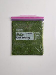 Easy Caribbean Green Seasoning - Metemgee